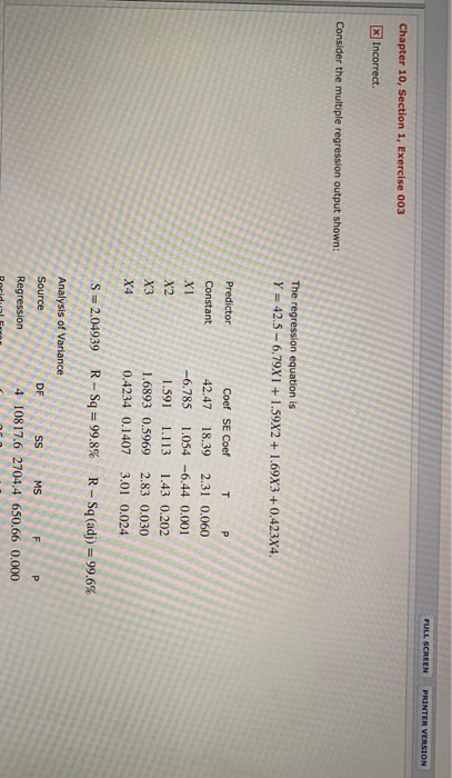 Solved Chapter 10, Section 1, Exercise 003 [3] Incorrect. | Chegg.com