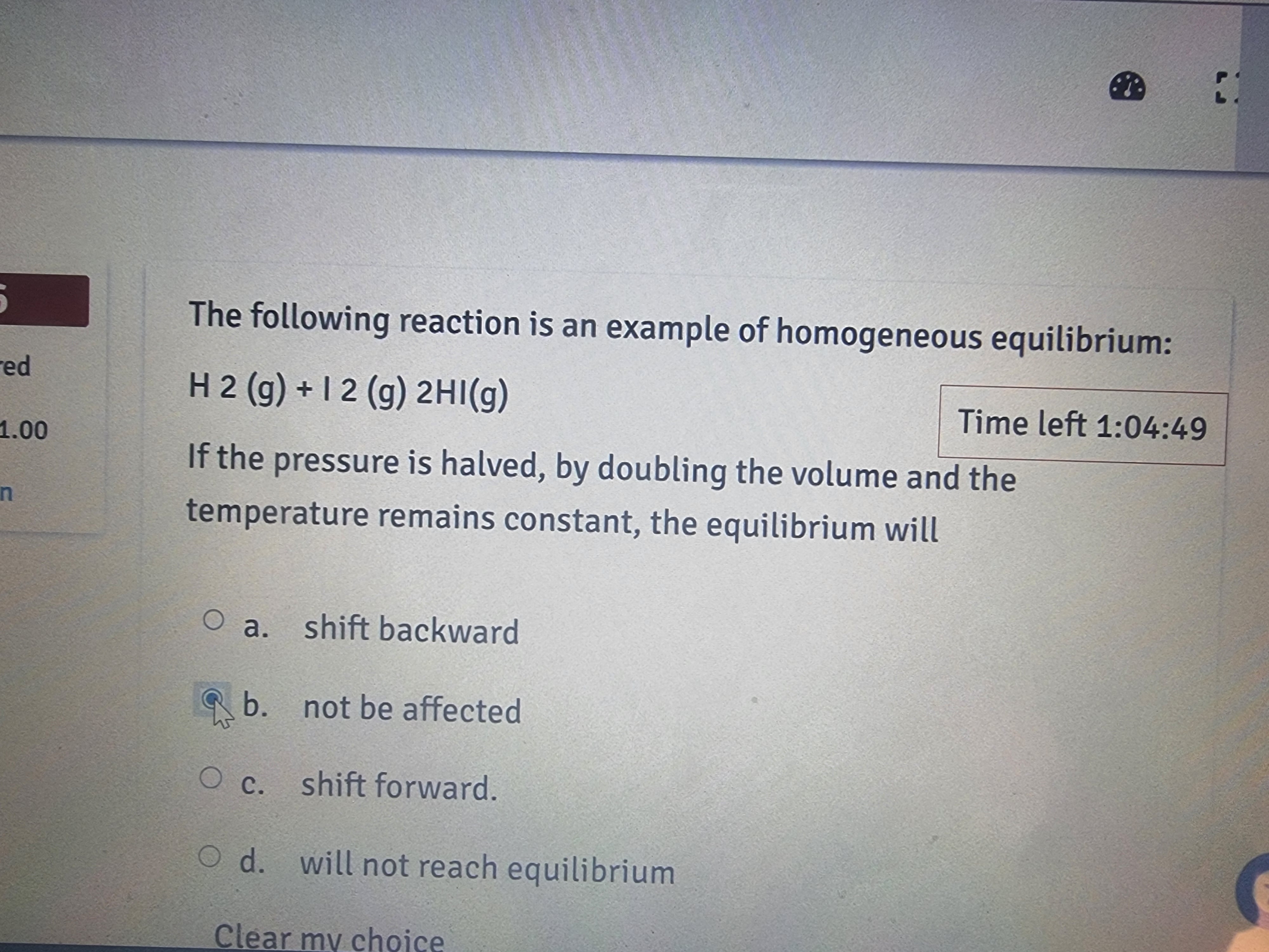 Solved The following reaction is an example of homogeneous | Chegg.com