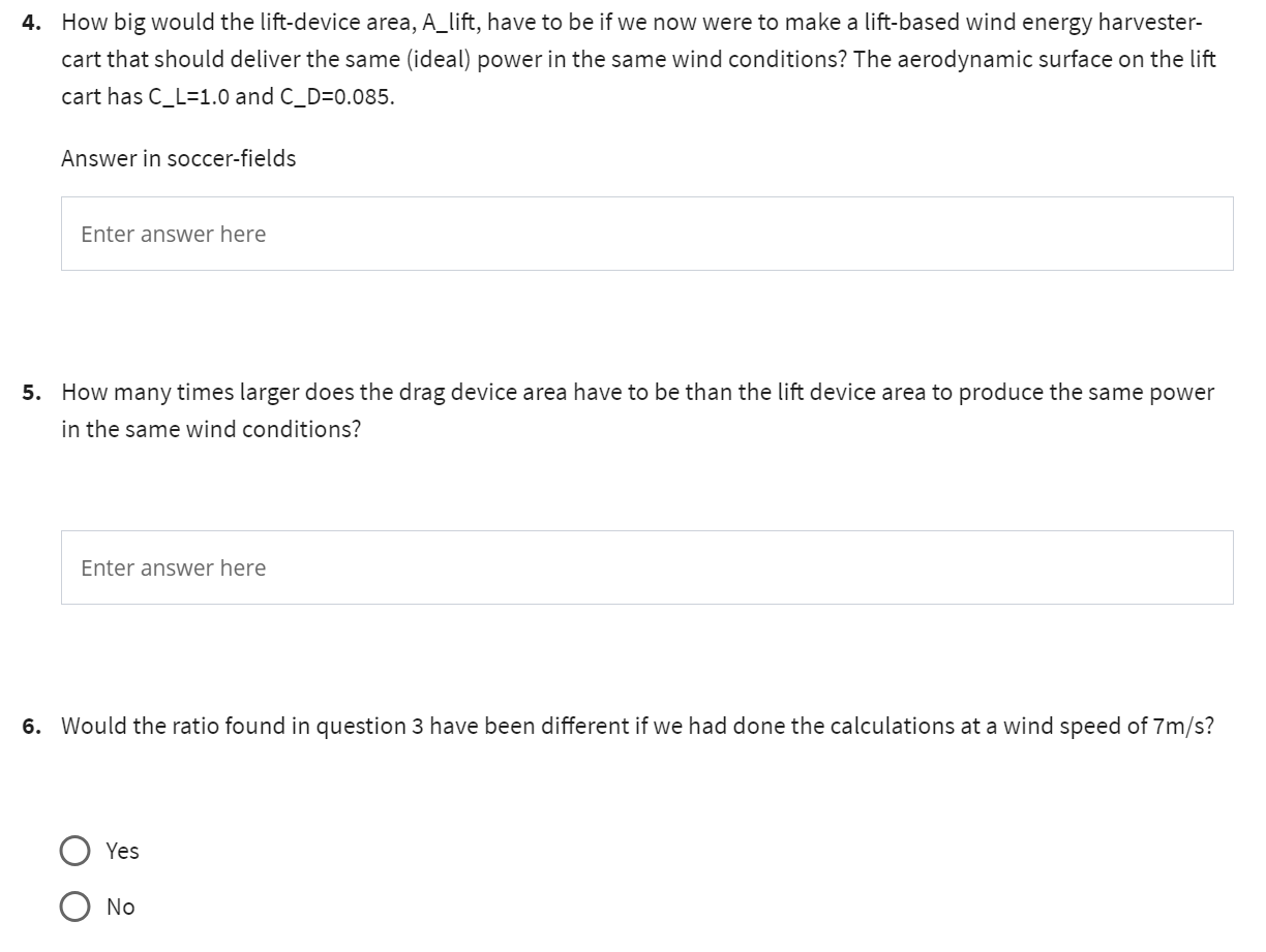 Solved How Big Would The Drag Device Area Adrag Have 8509