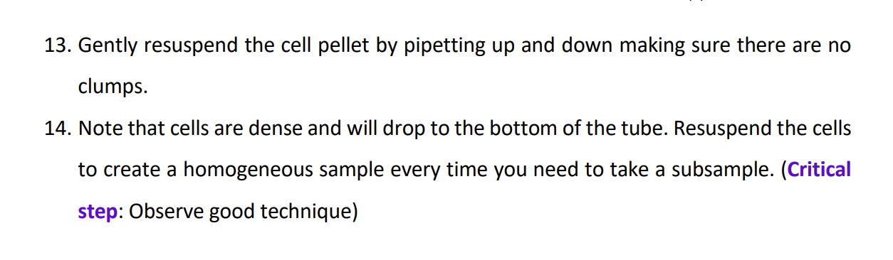 Solved Protocol 2. Harvesting adherent cells from culture | Chegg.com