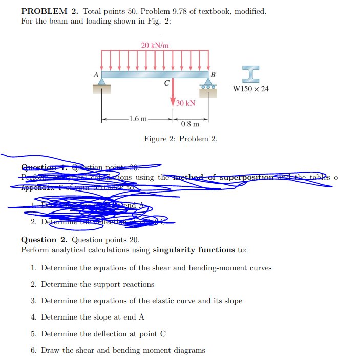 Solved PROBLEM 2. Total points 50. Problem 9.78 of textbook, | Chegg.com