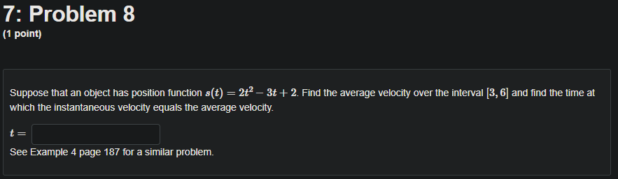 Solved Suppose that an object has position function | Chegg.com