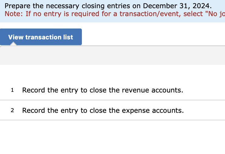 Solved Exercise 2-12 (Algo) Financial statements and closing | Chegg.com
