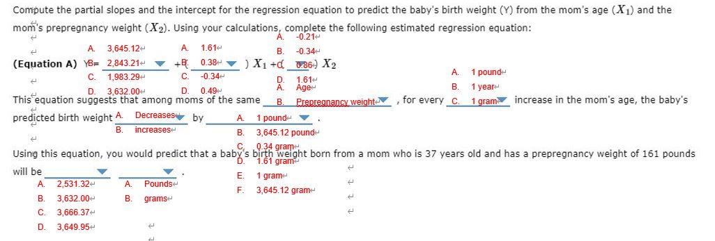 Solved 2. Multiple regression - Predicting the dependent | Chegg.com