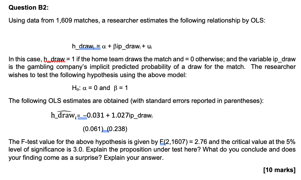 Solved Using data from 1,609 matches, a researcher estimates | Chegg.com