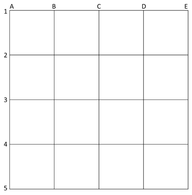 Solved 4 - In a borrow pit earthwork task, the heights of | Chegg.com