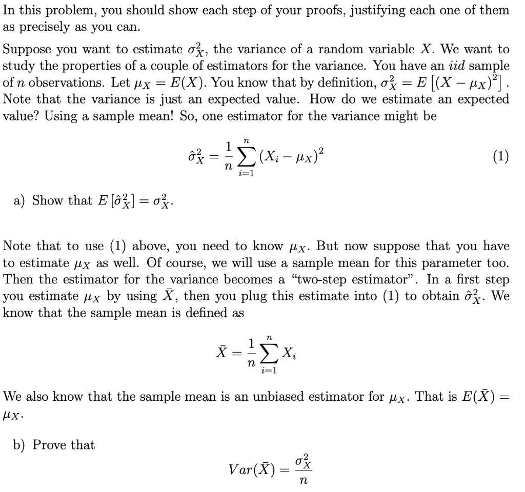 Solved In this problem, you should show each step of your | Chegg.com