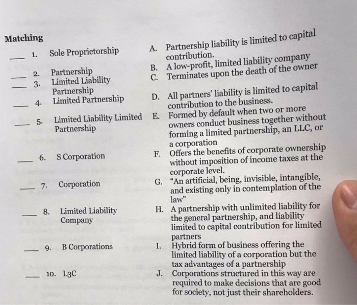 Sole Proprietorship And Partnership