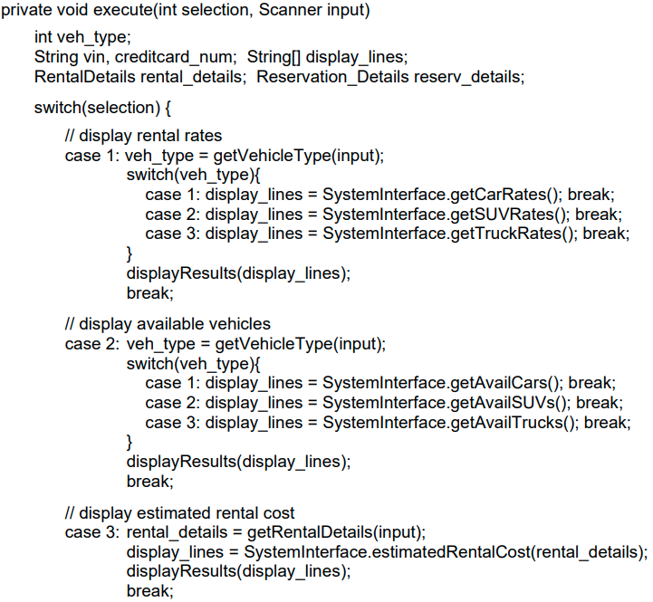 Solved Abstract Vehicle Class instance variables private | Chegg.com