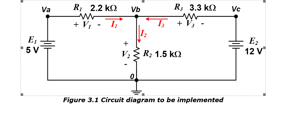 Solved Lab 3: Kirchhoff’s Laws and Mesh and | Chegg.com