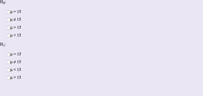 Solved Identify hypotheses, Part I. Write the null and | Chegg.com