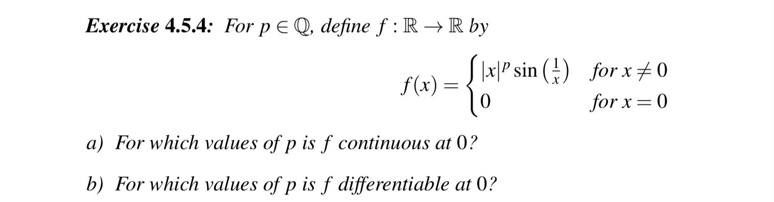 Solved Exercise 4.5.4: For p∈Q, define f:R→R by | Chegg.com