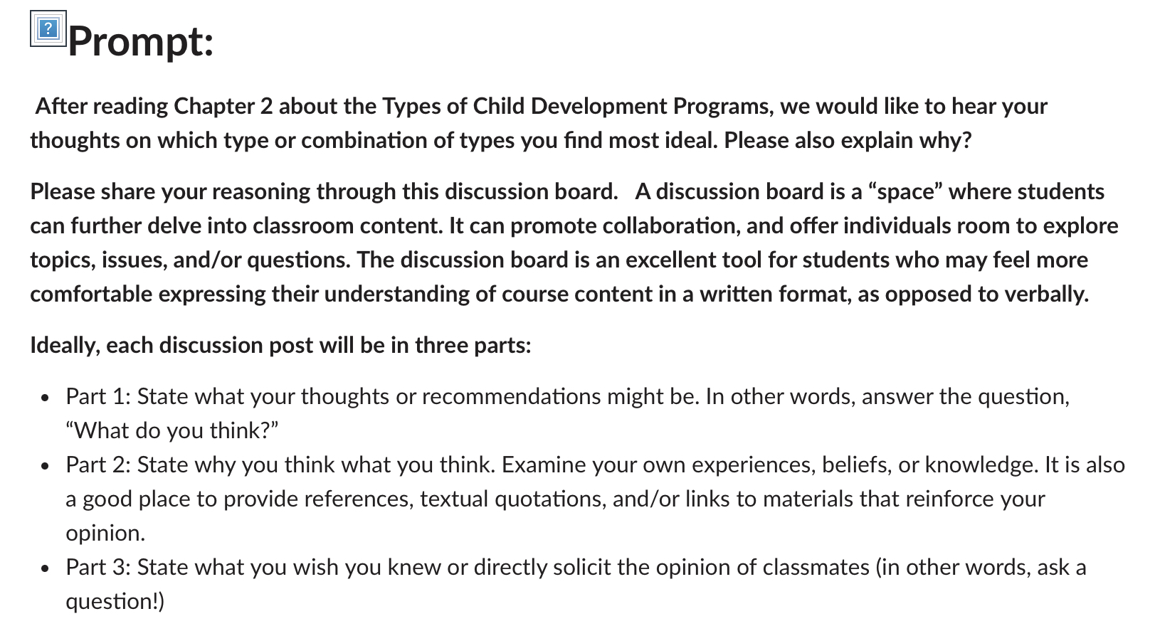 Prompt: After reading Chapter 2 about the Types of | Chegg.com