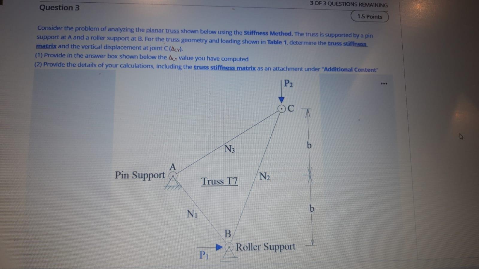 Solved Consider the problem of analyzing the planar truss | Chegg.com Solved Consider the problem of analyzing the planar truss | Chegg.com