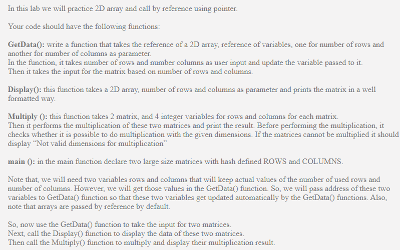 Solved This is all using C language only, please do not use | Chegg.com