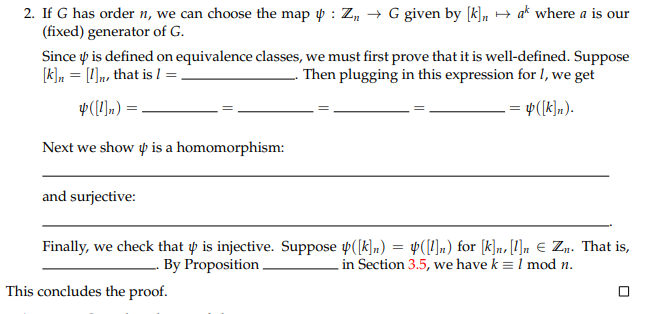 Solved Prove the theorem using the following steps. Let G be | Chegg.com