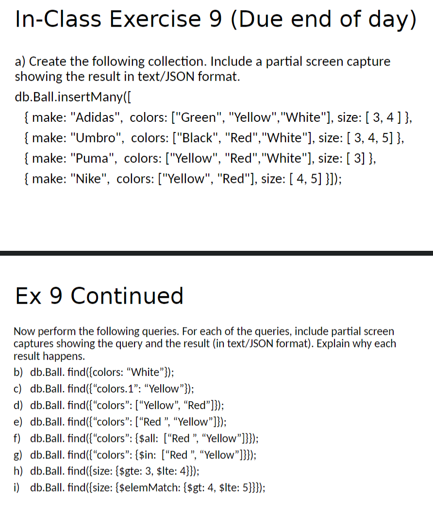 Solved In-Class Exercise 9 (Due end of day) a) Create the | Chegg.com