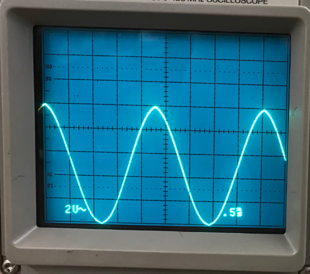 Given this image from an oscilloscope, find the | Chegg.com