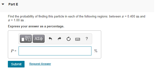 Solved u Review Constants Part A particle moving in one | Chegg.com