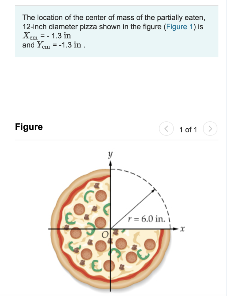 Solved 1. Assuming each quadrant of the pizza to be the | Chegg.com