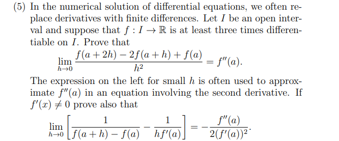 Solved 5) In the numerical solution of differential | Chegg.com