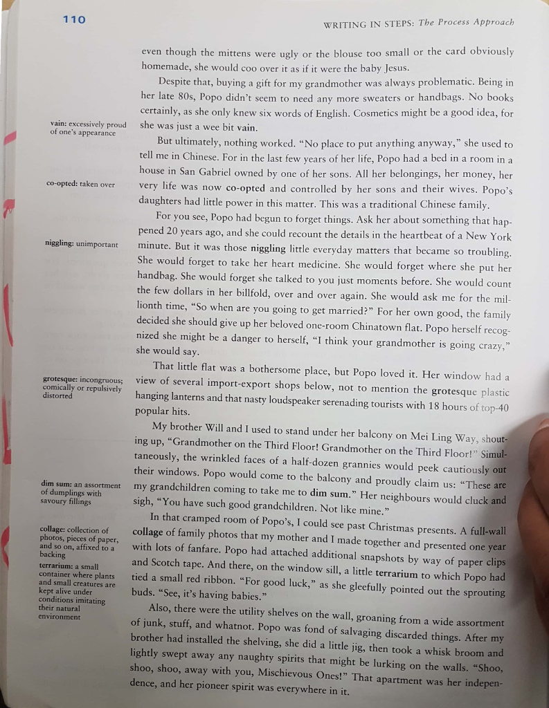 Solved: (1) Summarize The Reading. Include The Main Points... | Chegg.com