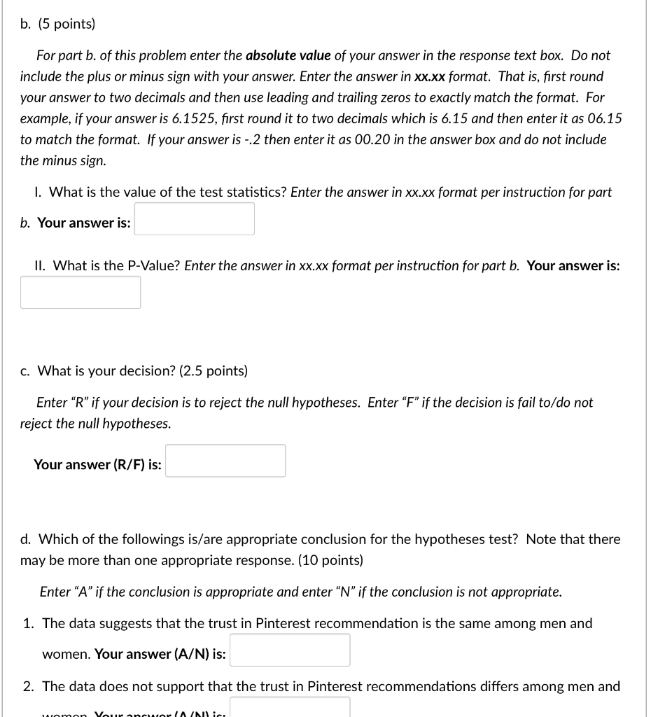 Solved 3D All manual computations/arithmetic must be carried | Chegg.com