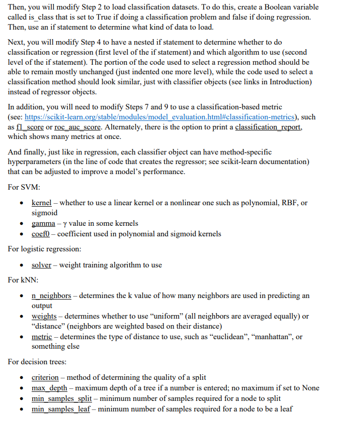 Solved Introduction In this assignment, you will be | Chegg.com