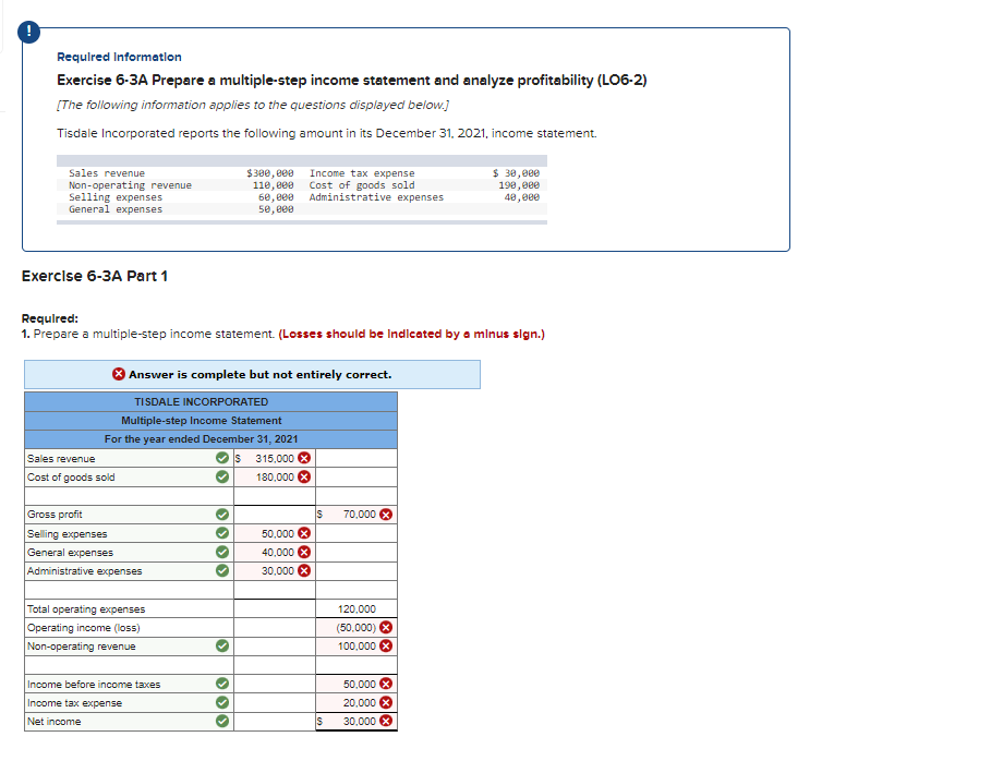 Solved Requlred Information Exercise 6-3A Prepare a | Chegg.com
