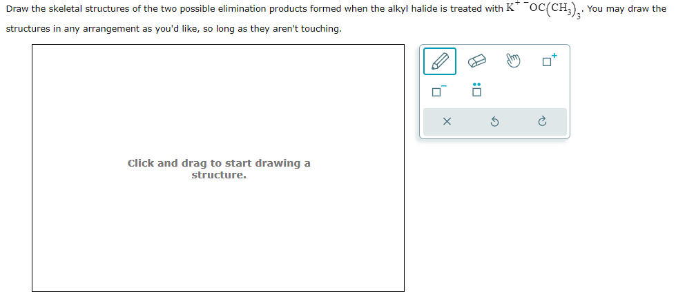 Solved Consider the following alkyl halide.Draw the skeletal | Chegg.com