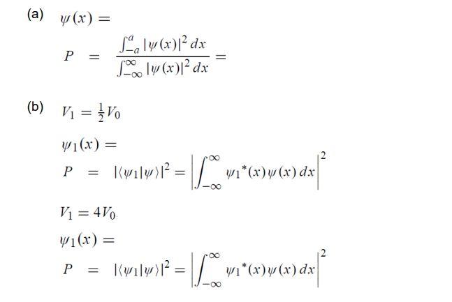 Solved - Consider a delta potential function V(x)=−V0δ(x) | Chegg.com