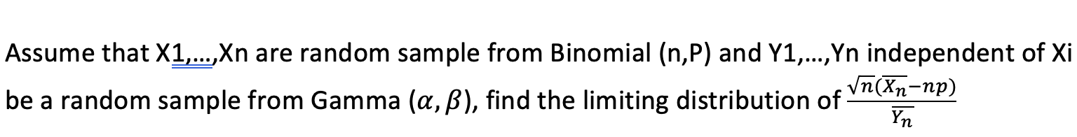Solved Assume that X1,...,Xn are random sample from Binomial | Chegg.com