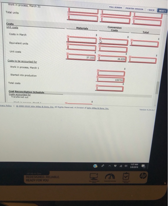 Solved FULL SCREEN PRINTER VERSION BACK NEXT Problem 17-7A | Chegg.com