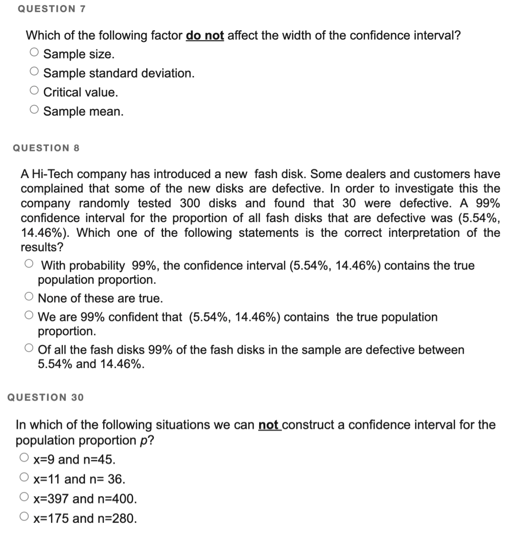 Solved Which of the following factor do not affect the width | Chegg.com