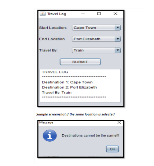 Solved Question 3 (Marks: Write a Java GUI application to | Chegg.com