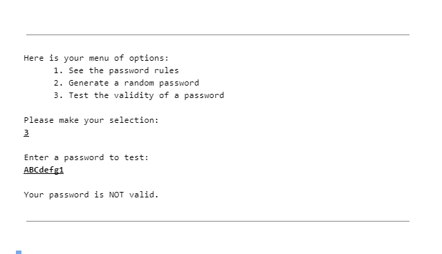 Solved PASSWORD PROGRAM BACKGROUND The notion of passwords | Chegg.com