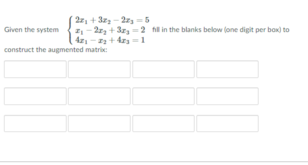 Solved fill in the blanks below (one digit per box) to | Chegg.com
