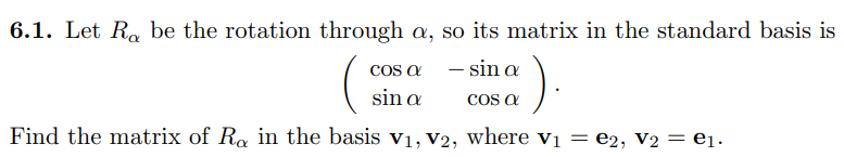 Solved This is from the book Linear Algebra Done Wrong, by | Chegg.com