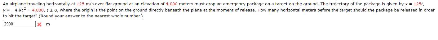 Solved to hit the target? (Round your answer to the nearest | Chegg.com