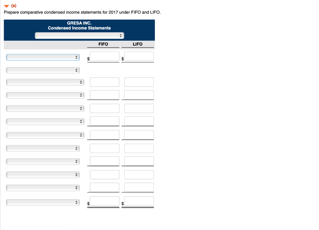 Solved Problem 6-4A (Part Level Submission) The management | Chegg.com