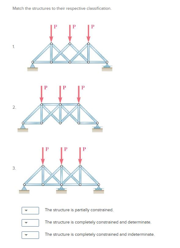 Solved Match the structures to their respective | Chegg.com