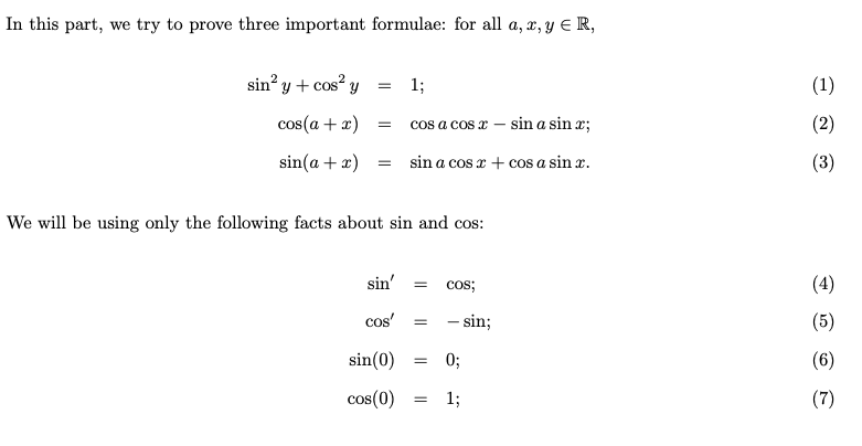Solved In this part, we try to prove three important | Chegg.com