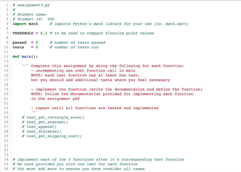 Solved Designing functions Reminder: When designing | Chegg.com