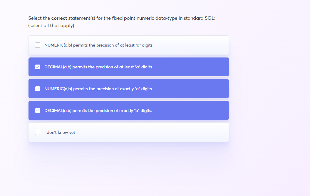 Solved Select The Correct Statement S For The Fixed Point