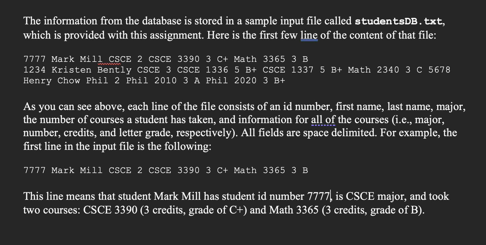 Solved The information from the database is stored in a | Chegg.com