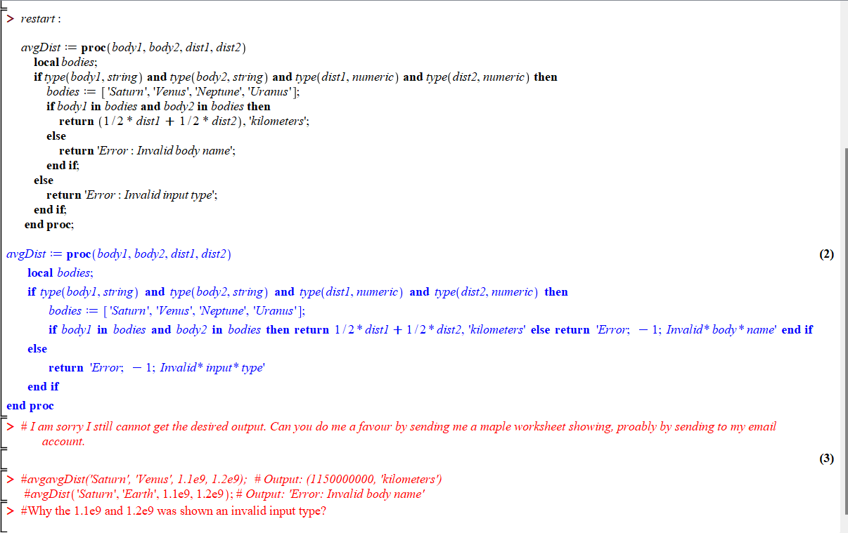 Solved [l=> ﻿restart : ﻿body1, ﻿body2, ﻿distl, dist 2 | Chegg.com