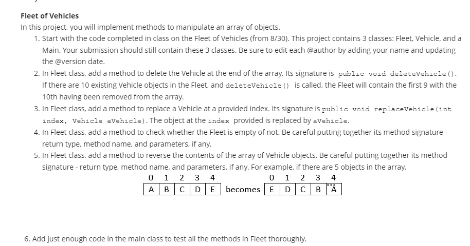 Solved public class Vehicle \{ 5 usages private string | Chegg.com