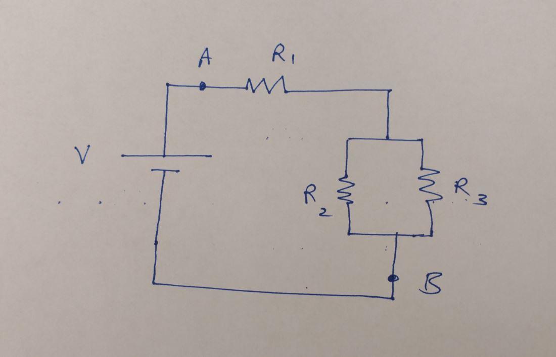 Solved Find the Voltage drop through resistor R2. R1=2 Ohms, | Chegg ...
