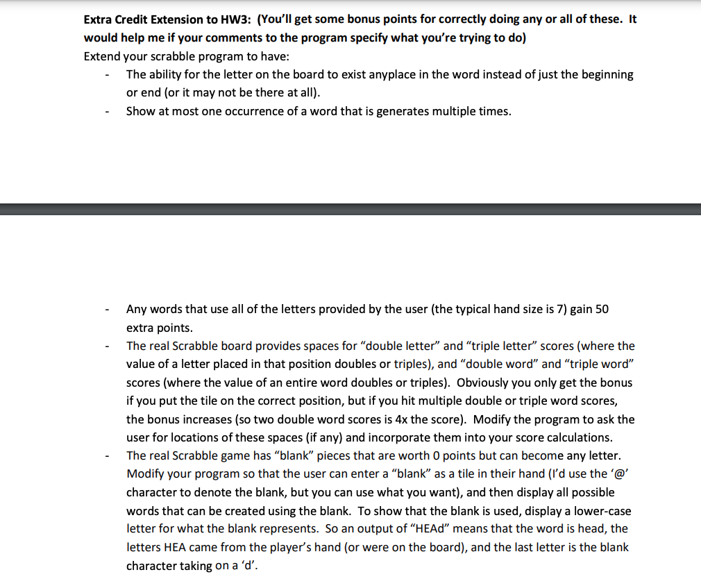 Cheating at Scrabble Scrabble is a game that is | Chegg.com