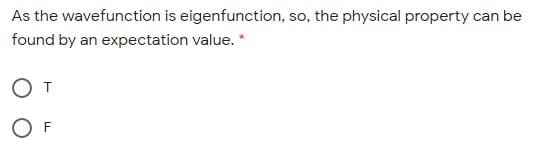 Solved As the wavefunction is eigenfunction, so, the | Chegg.com
